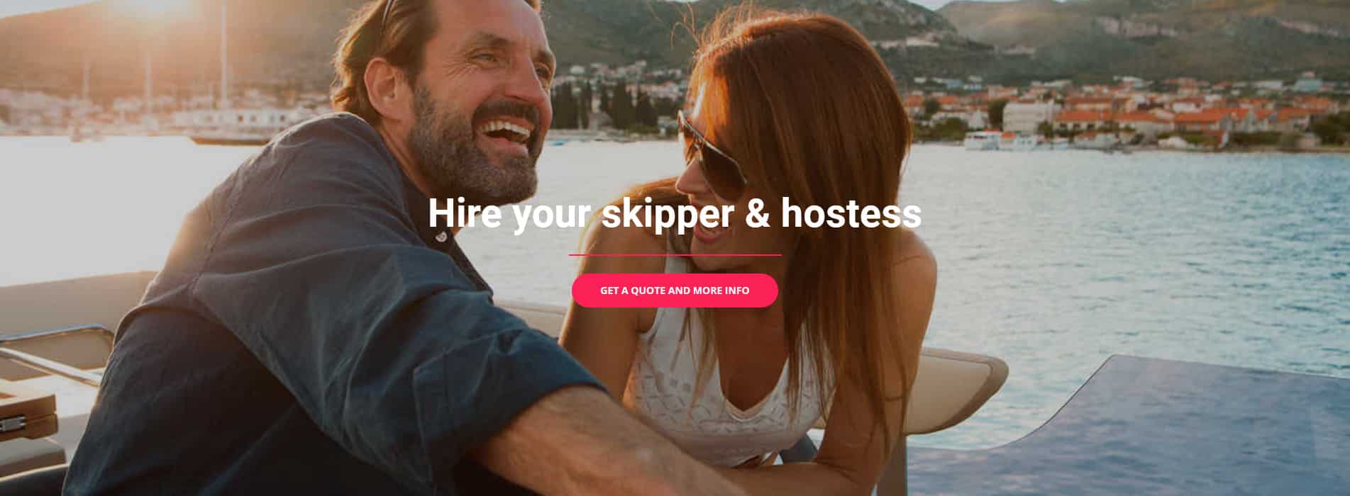 ️ Hire your skipper and hostess @ Yachtco